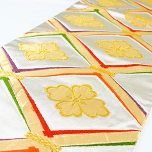 Vintage Silk Fukuro Obi - Women's Clothing/obi/obi Belt/japanese Decor ...