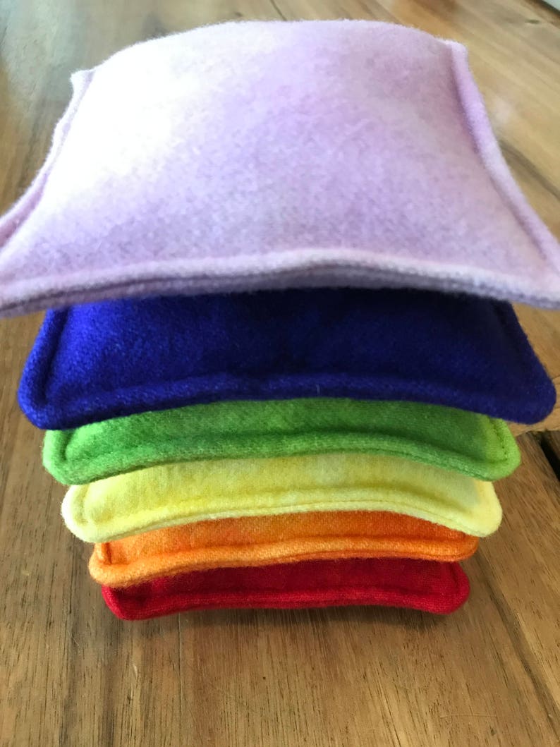 Bean Bag - Boo Boo Bag - Healing Bag - Made With Wool Fabric-math Time ...