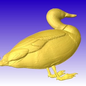 Mallard Duck Vecter Relief Art for Cnc Projects and Sign Patterns in ...