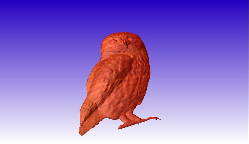 Búho 3D Vector Modelo para proyectos cnc o talla de relieve de - Etsy ...