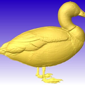 Mallard Duck Vecter Relief Art for Cnc Projects and Sign Patterns in ...