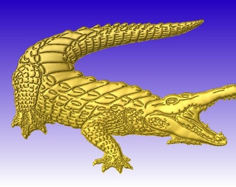 Alligator Stl File - Etsy UK