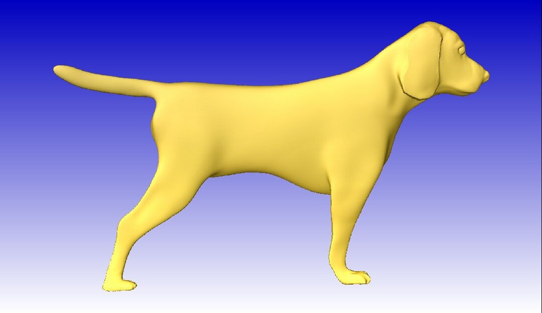 Beagle Stl Model for Cnc - Etsy