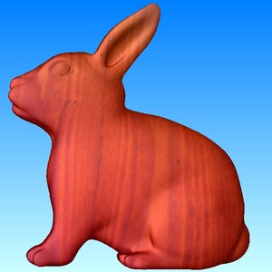 Bunny Rabbit Stl File for Cnc Routers Relief Model - Etsy