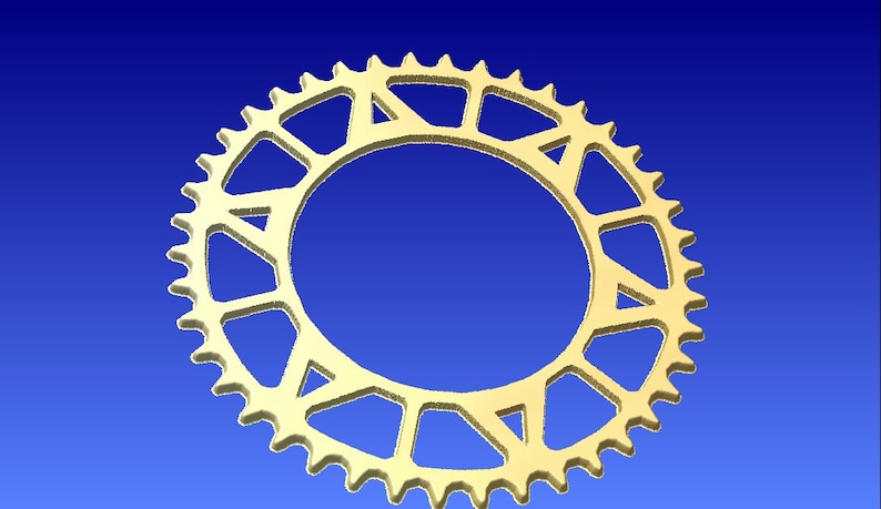 3d Chain Sprocket 3d Vector Art for Cnc Projects or Sign Pattern ...