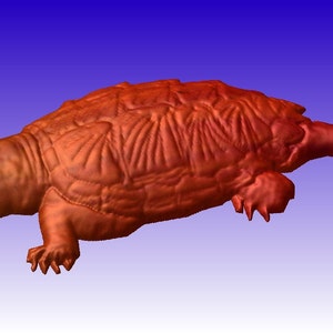 Snapping Turtle Vector Relief Model for Cnc Router Projects and Sign ...