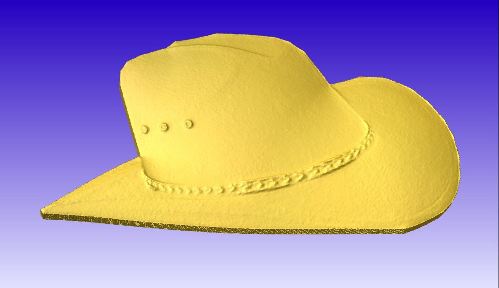 Cowboy Hat 3d Vector Art for Cnc Projects and Carving Patterns in Stl ...