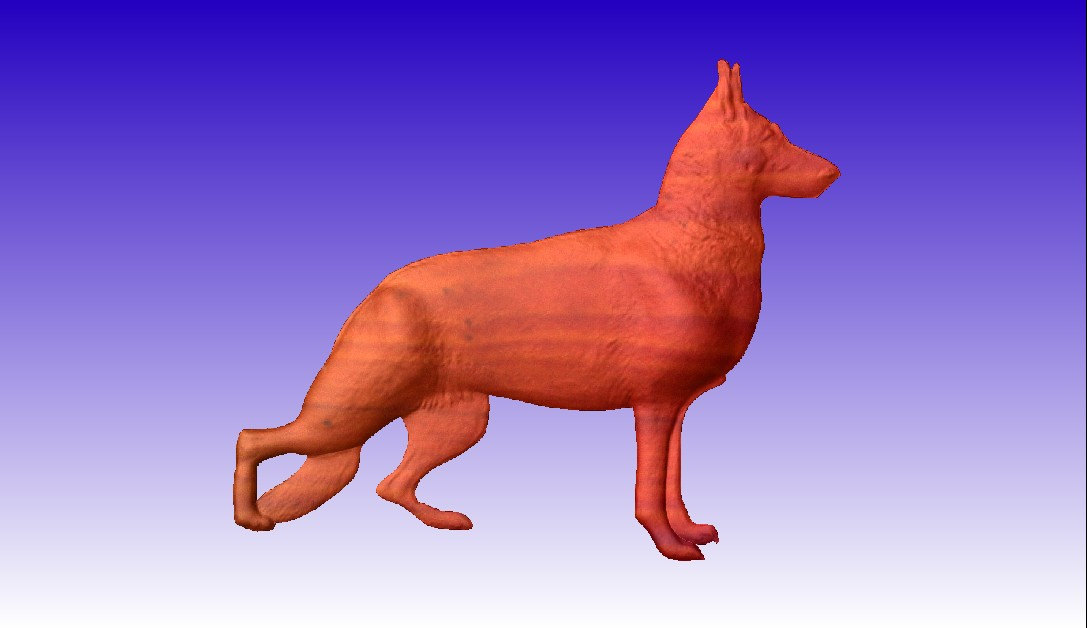 German Shephard 3D Vector Relief Model for Cnc Router Projects or Sign ...