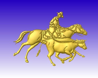 Cowgirl Boot 3d Vector Art for CNC Projects or Carving Patterns in Stl ...