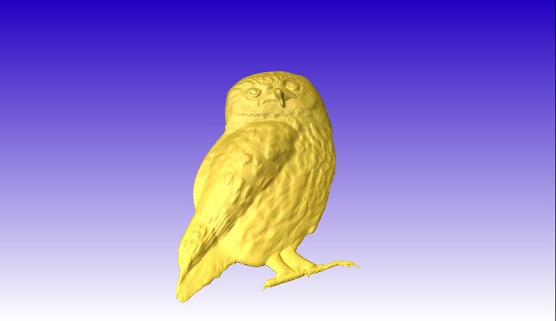 Búho 3D Vector Modelo para proyectos cnc o talla de relieve de - Etsy ...