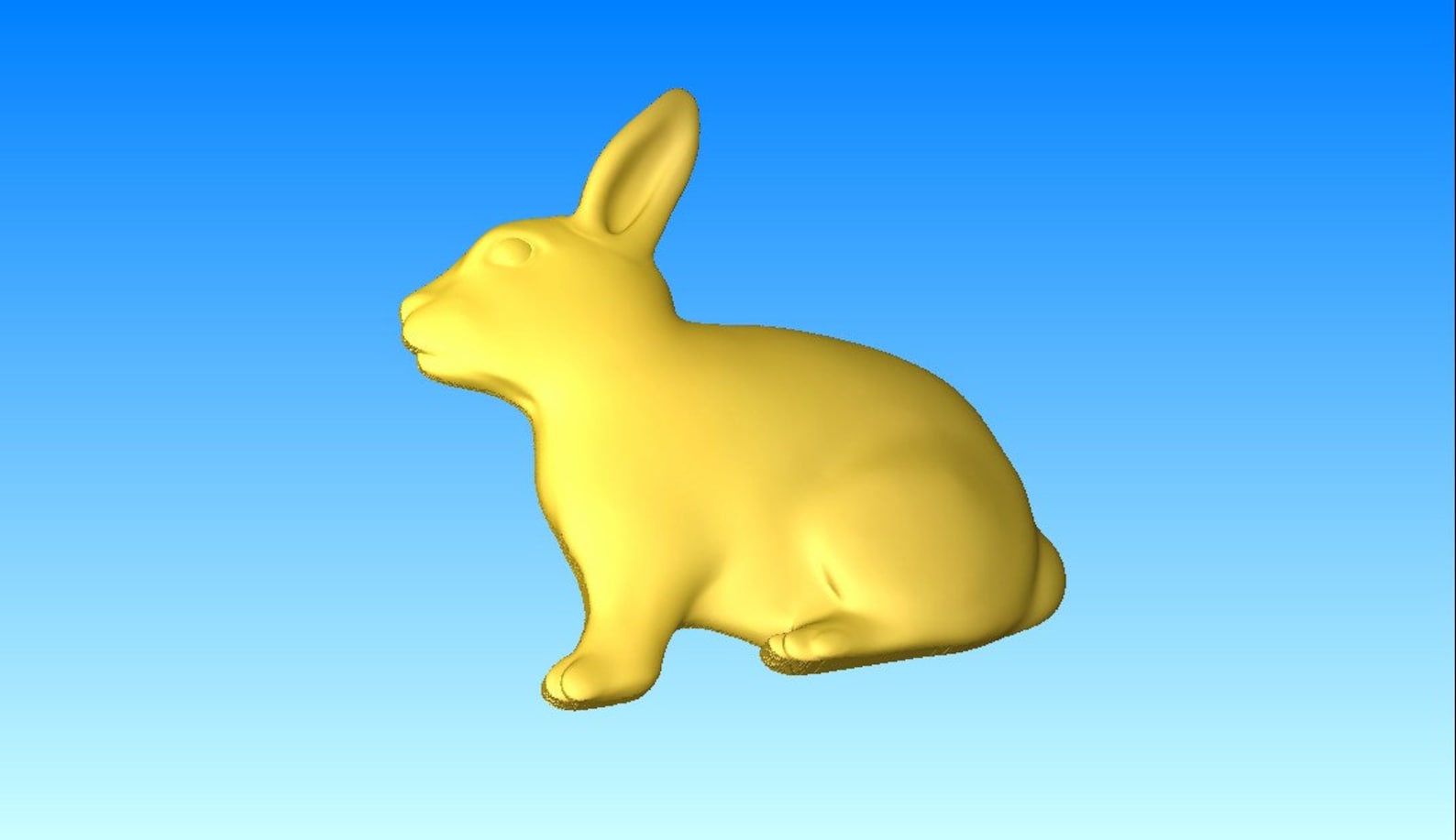 Bunny Rabbit Stl File for Cnc Routers Relief Model - Etsy