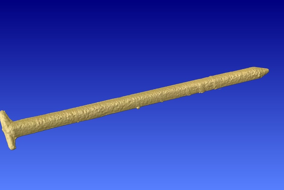 Rusty Nail 3d Vector Art for Cnc Projects or Sign Carving Pattern in ...