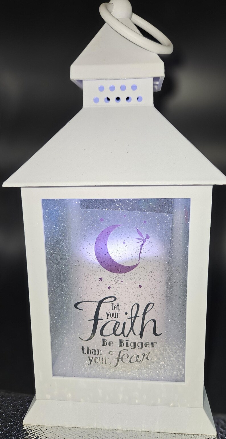 Love Hope Faith LED Lantern - Etsy
