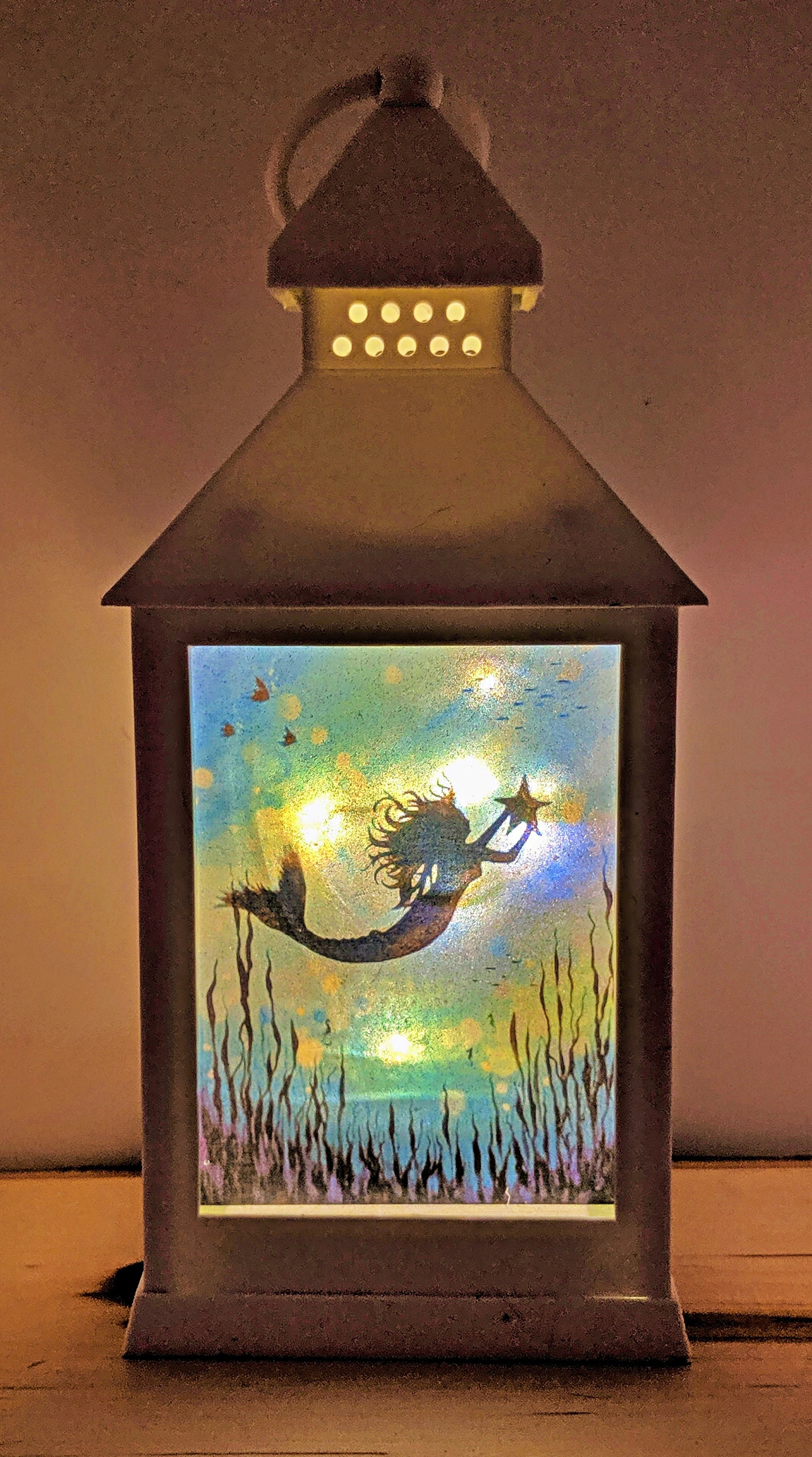 Beach Life LED Lantern | Etsy