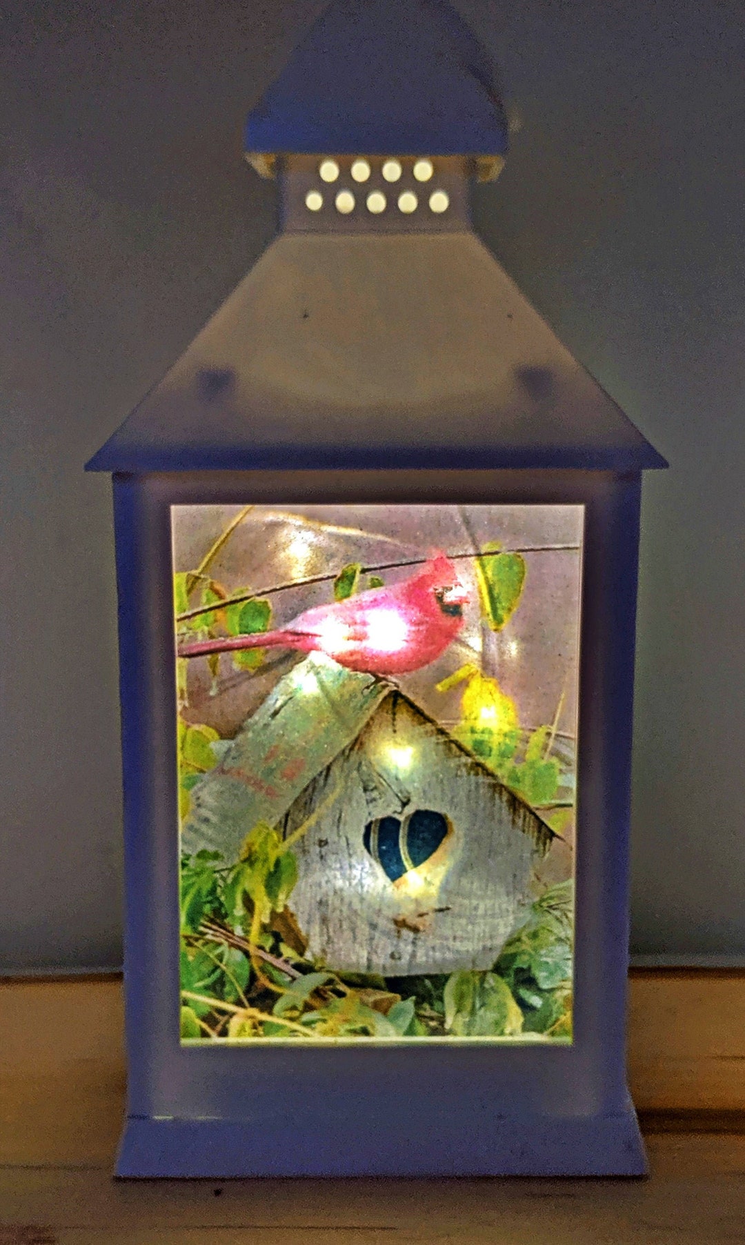 Nature Themed LED Lantern - Etsy