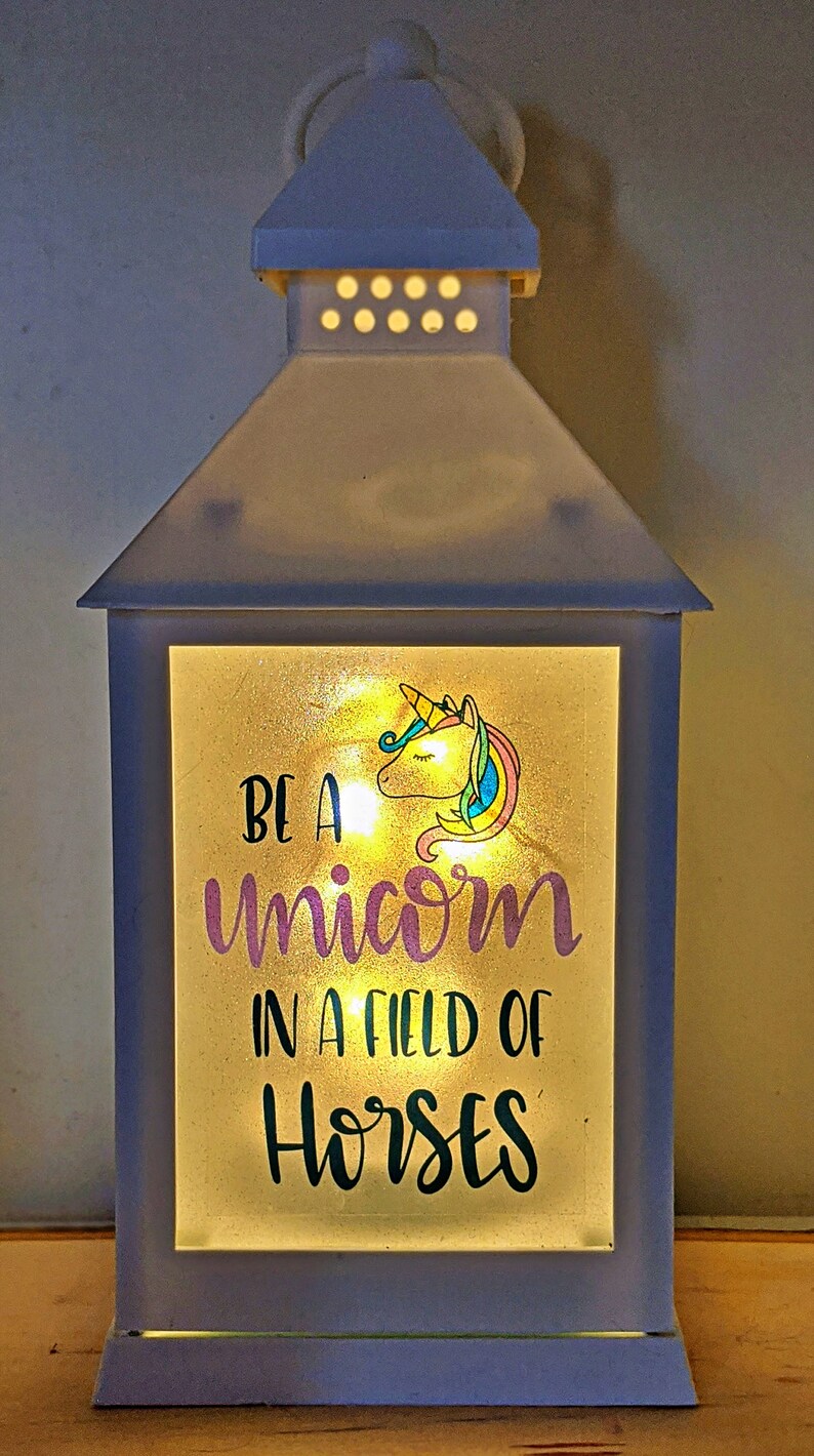 Unicorn LED Lantern | Etsy