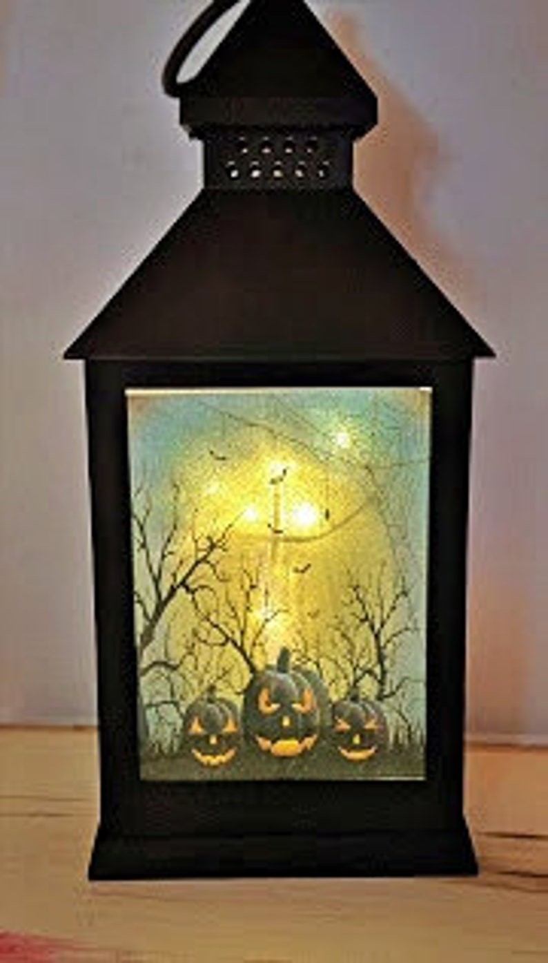 Owl Halloween LED Lantern - Etsy
