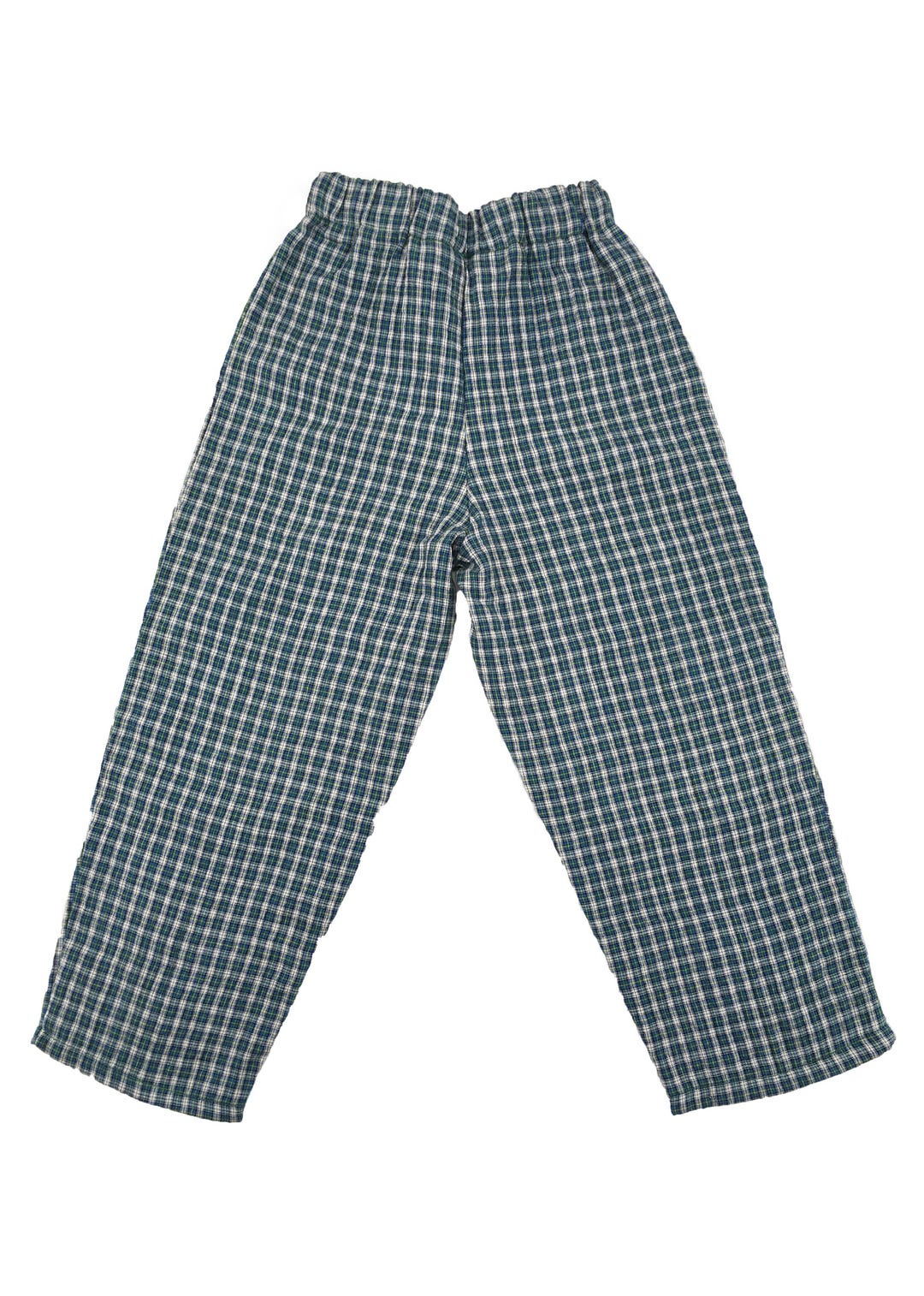 French Plaid Pleated Children's Pants: 100% Cotton - Etsy
