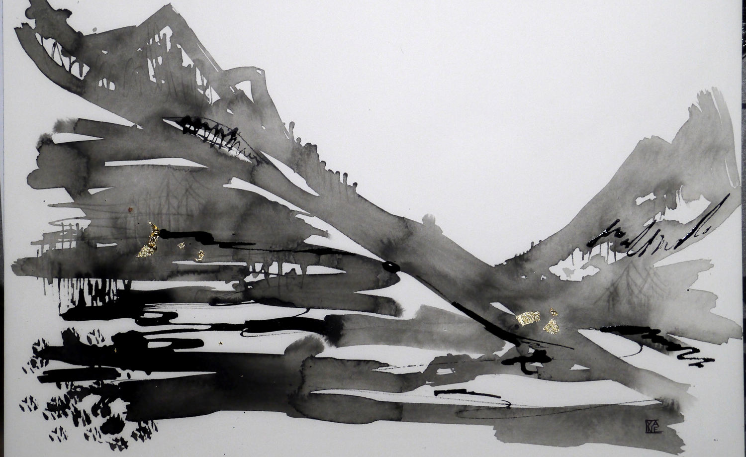 Indian Ink Illustrations