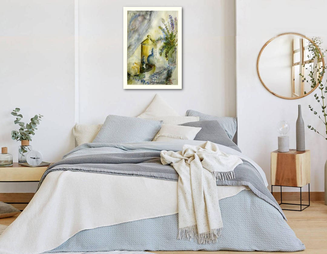 Original Art, Large Painting, Original Watercolor, Intimate Painting ...