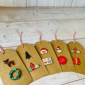Large Christmas Gift Tags, Pack of 5 - Etsy UK