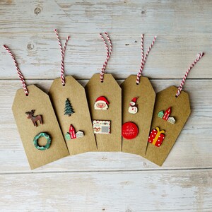 Large Christmas Gift Tags, Pack of 5 - Etsy UK