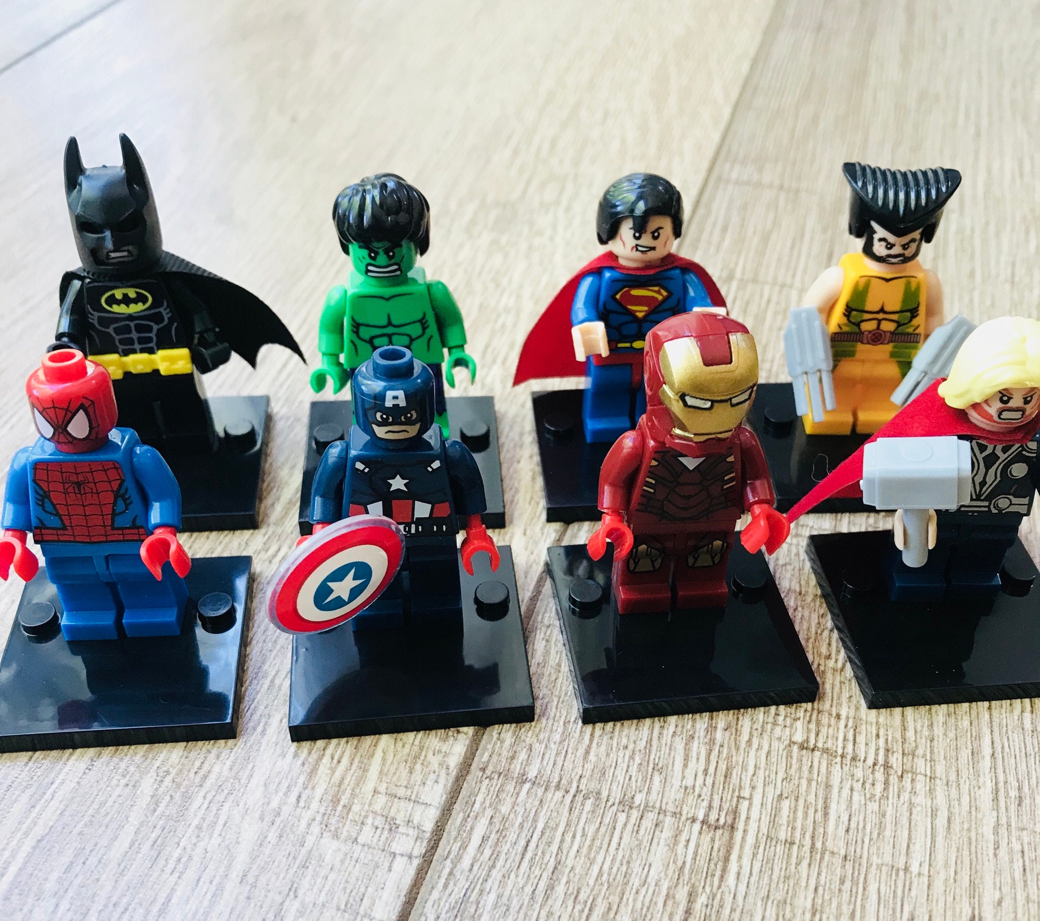 Superhero Mini Figure Box Frame, Father's Day Gift, My Hero Gift - Etsy