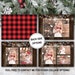 Rustic Happy Holidays Card With Photo Holiday Card Photo - Etsy