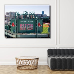 Red Sox Canvas, Fenway Park Downtown Boston | Fenway Park Canvas ...