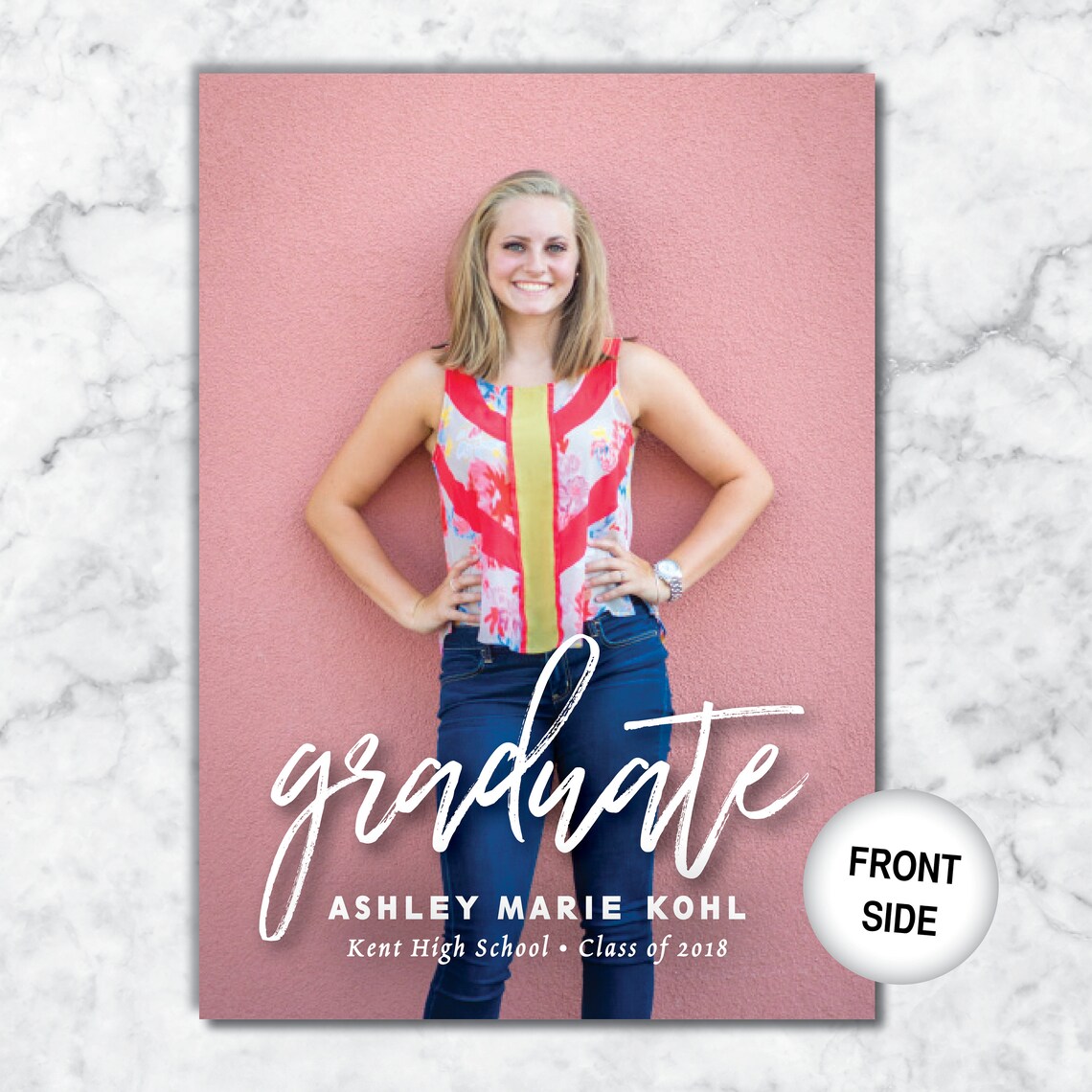 Graduation Party Invitation With Pictures Graduation Party | Etsy