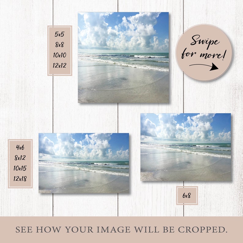 Siesta Key Beach Photo Landscape | Siesta Key Beach Printed Photograph ...