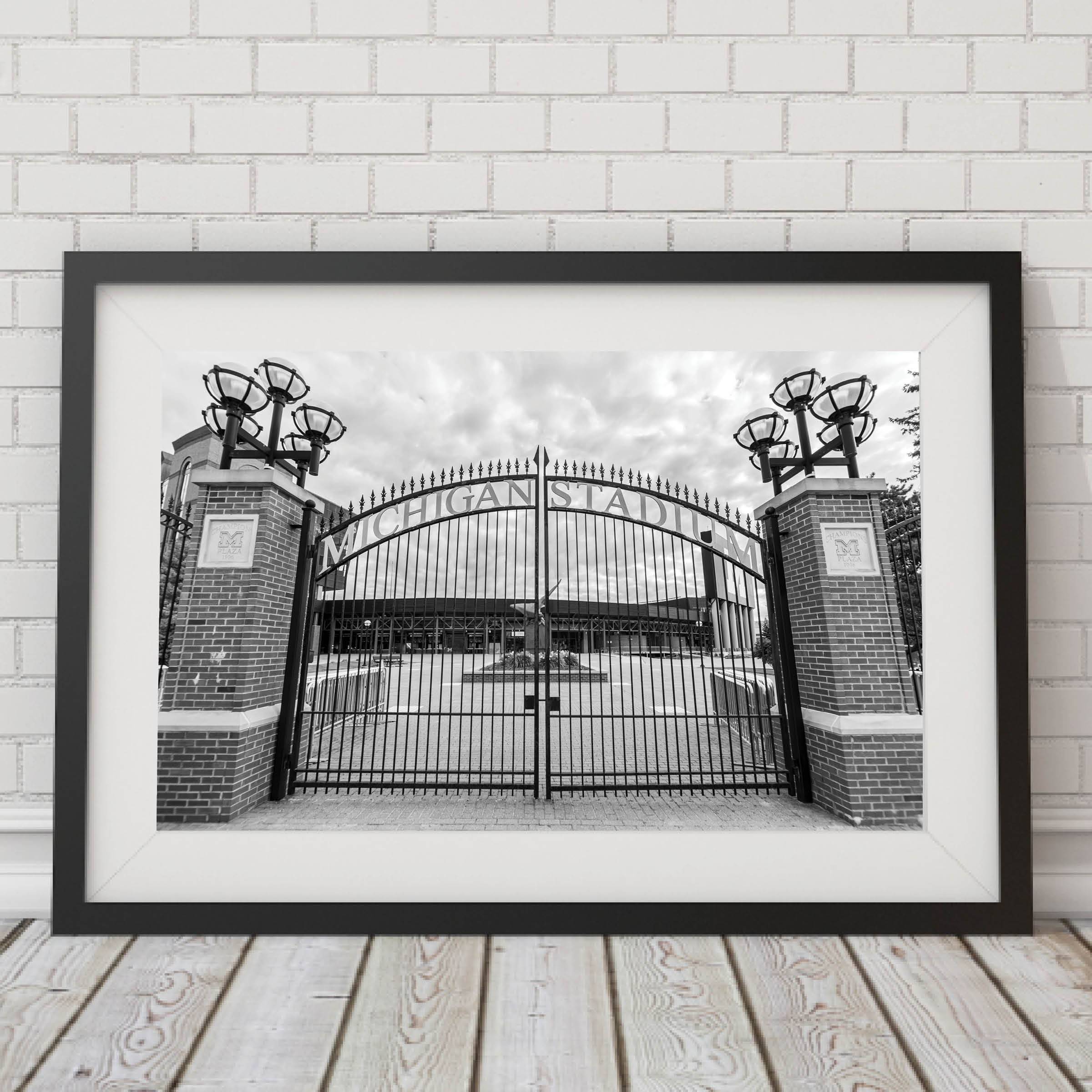 Michigan Stadium Gate Photo U of M Sign Photography | Etsy