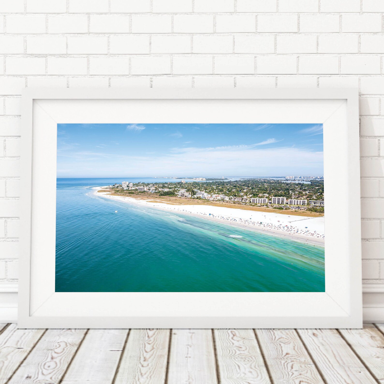 Siesta Key Beach Aerial Photo Landscape Siesta Key Beach - Etsy