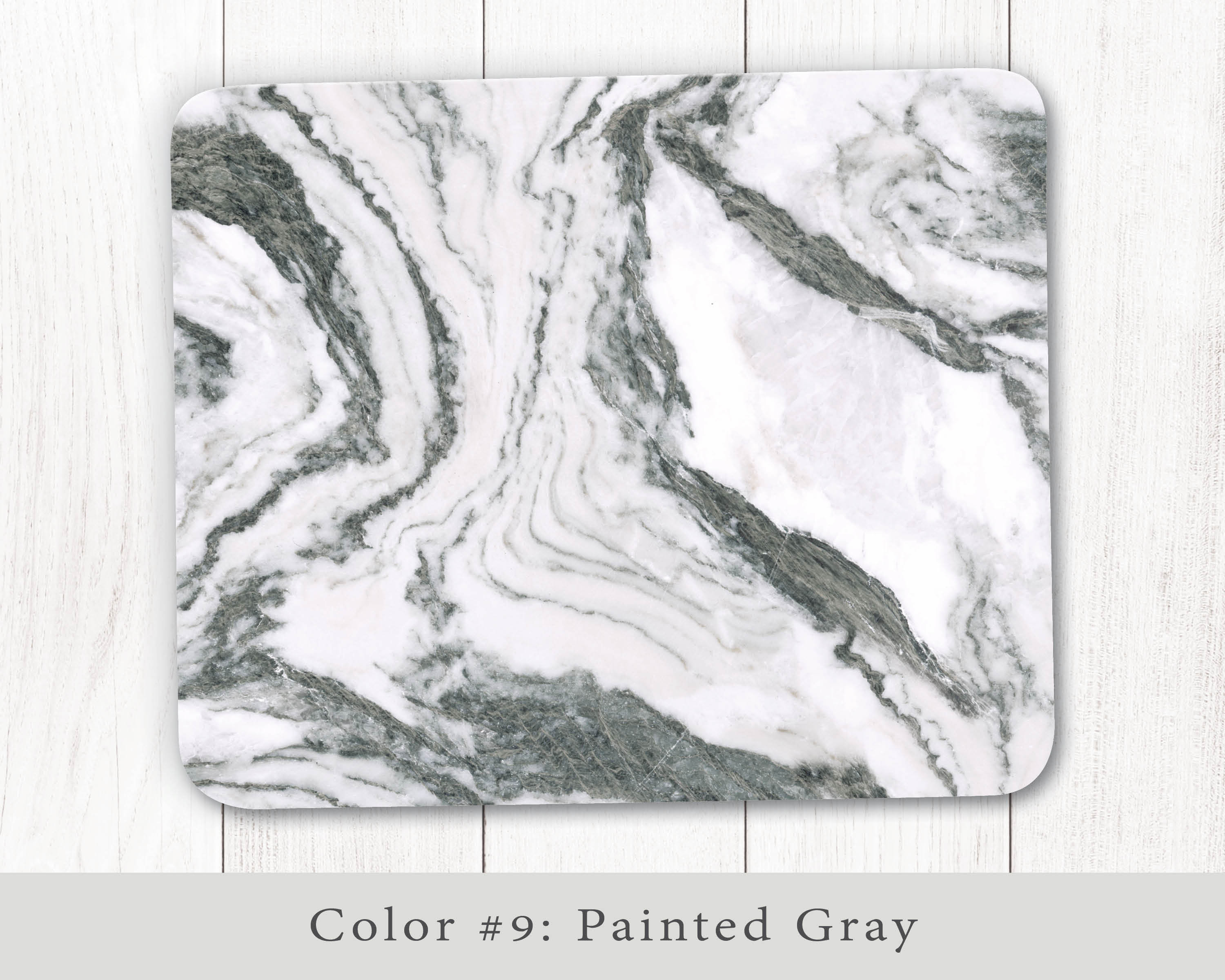 White Marble Mouse Pad Marble Mouse Pad White and Gray | Etsy