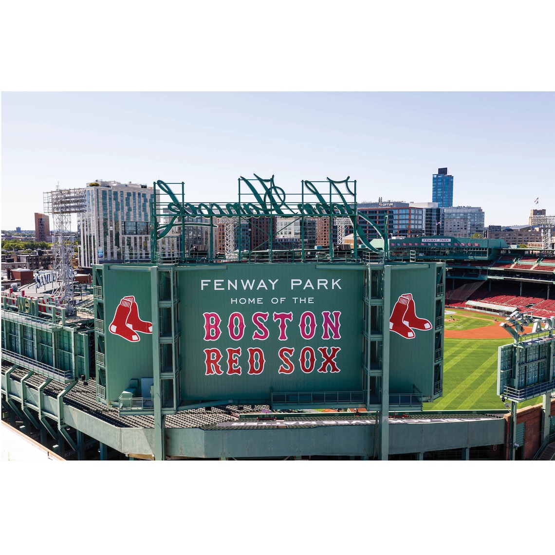 Boston Red Sox Sign Photo Fenway Park Sign Printed Photo - Etsy