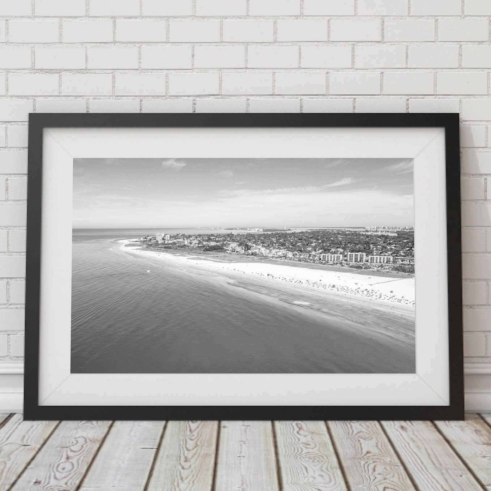 Siesta Key Beach Aerial Photo Landscape | Siesta Key Beach Printed ...
