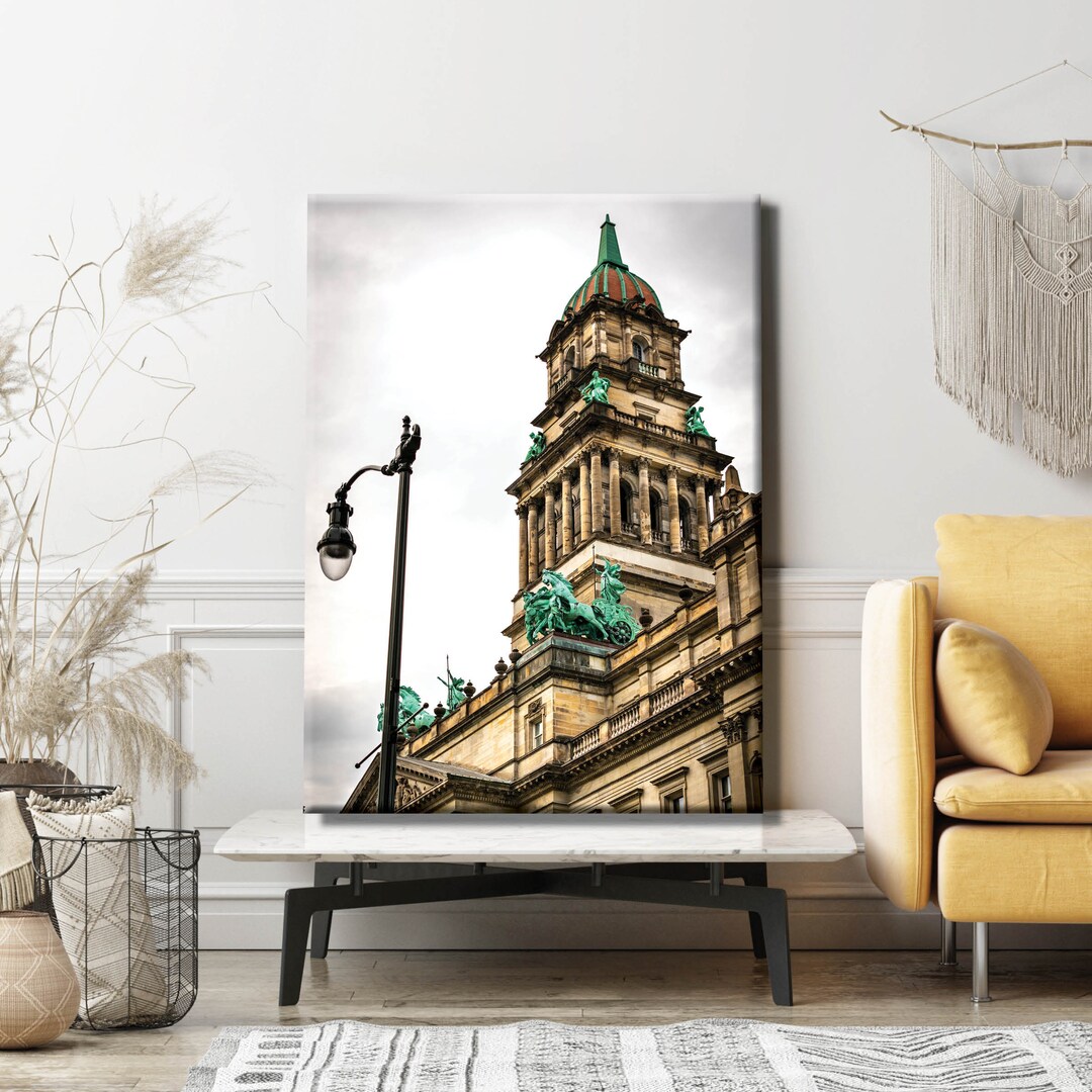 Old Wayne County Building Canvas or Acrylic Photo | Historic Detroit ...