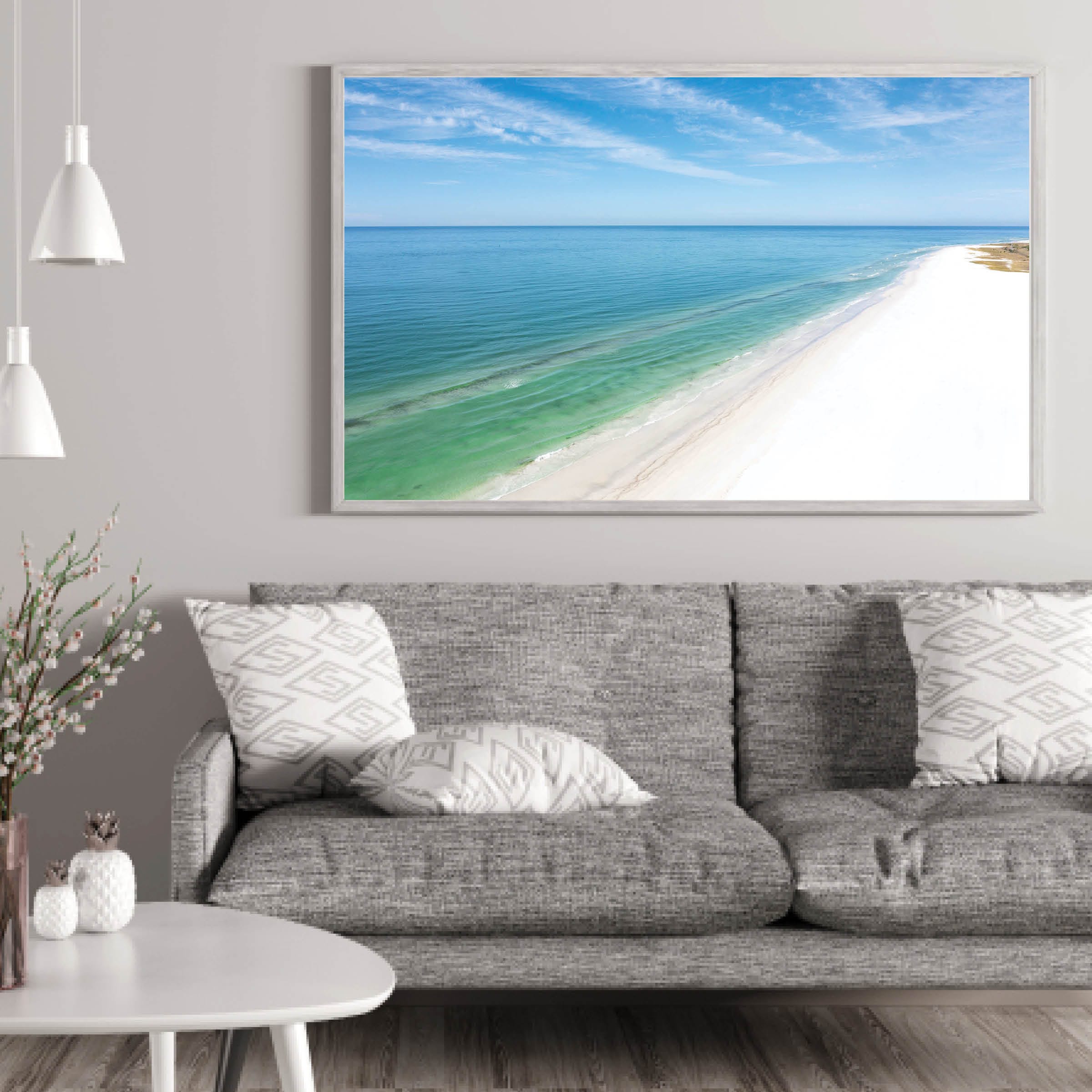 Siesta Key Beach Aerial Photo Landscape Siesta Key Beach | Etsy