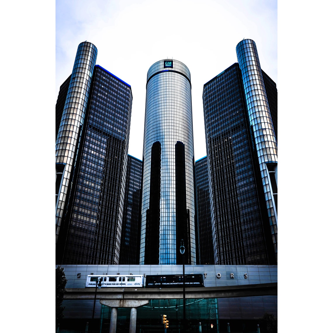 GM Building Detroit Photograph Ren Cen Building Photo - Etsy