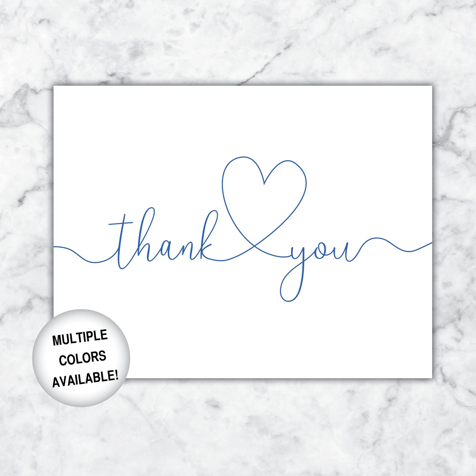 Printable Thank You Cards | Bridal Shower Thank You Cards | Thank You ...