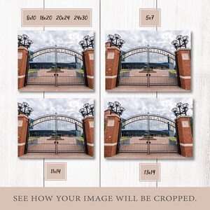 Michigan Stadium Gate Photo | U of M Sign Photography | University of ...