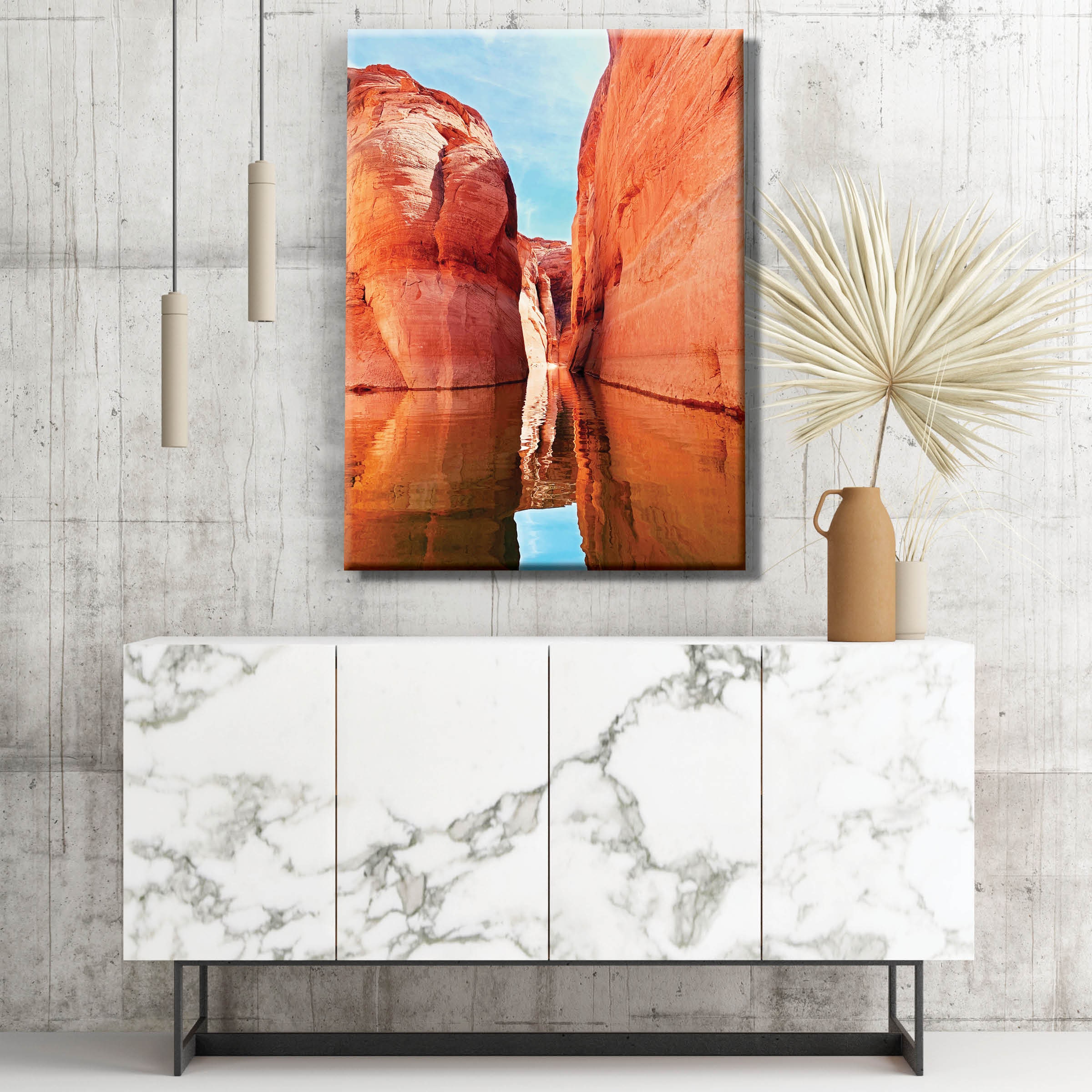 Lake Powell Wall Canvas Lake Powell Page Arizona Wall Decor | Etsy