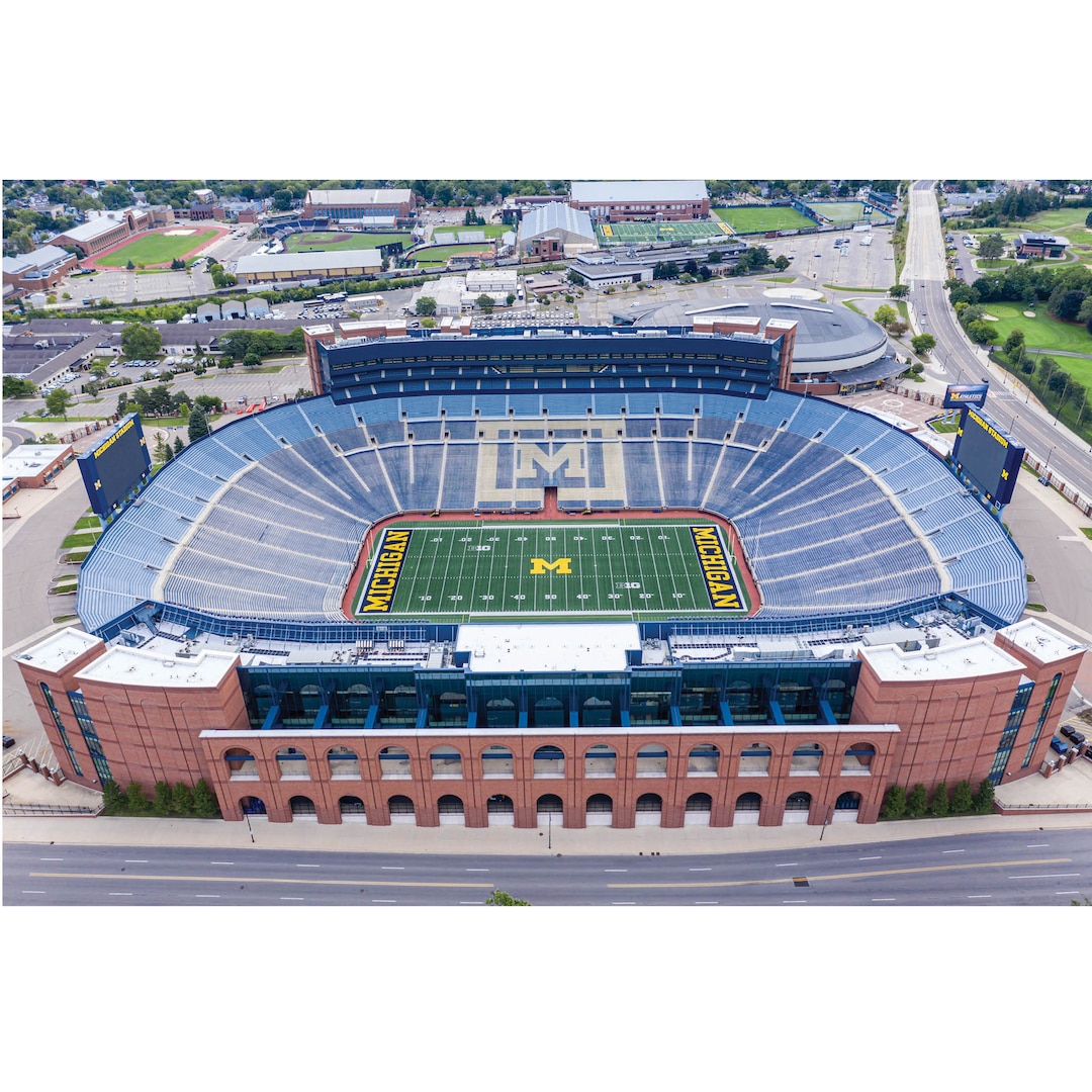 University of Michigan Aerial View Photo | U of M Aerial Photography ...