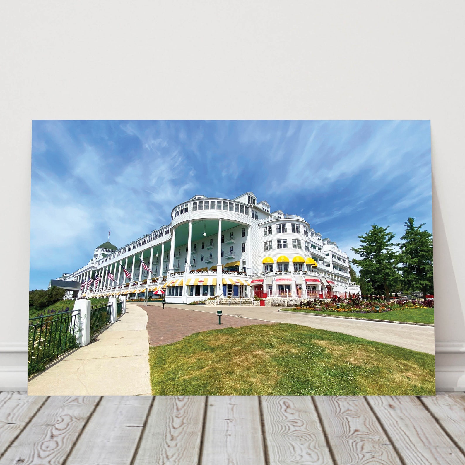Grand Hotel Mackinac Island Photo Mackinac Island Landscape | Etsy