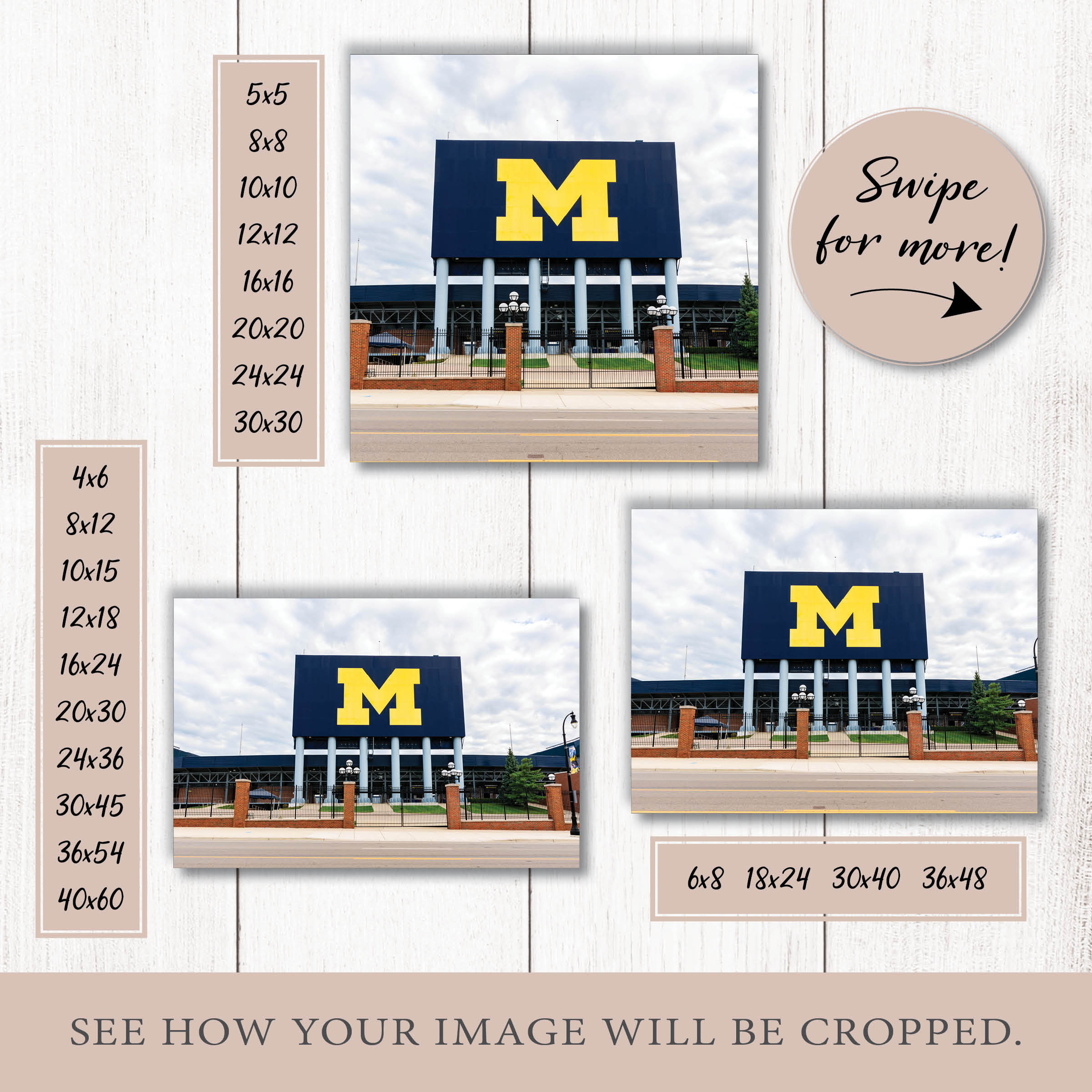 University of Michigan Sign Photo | U of M Sign Photography ...