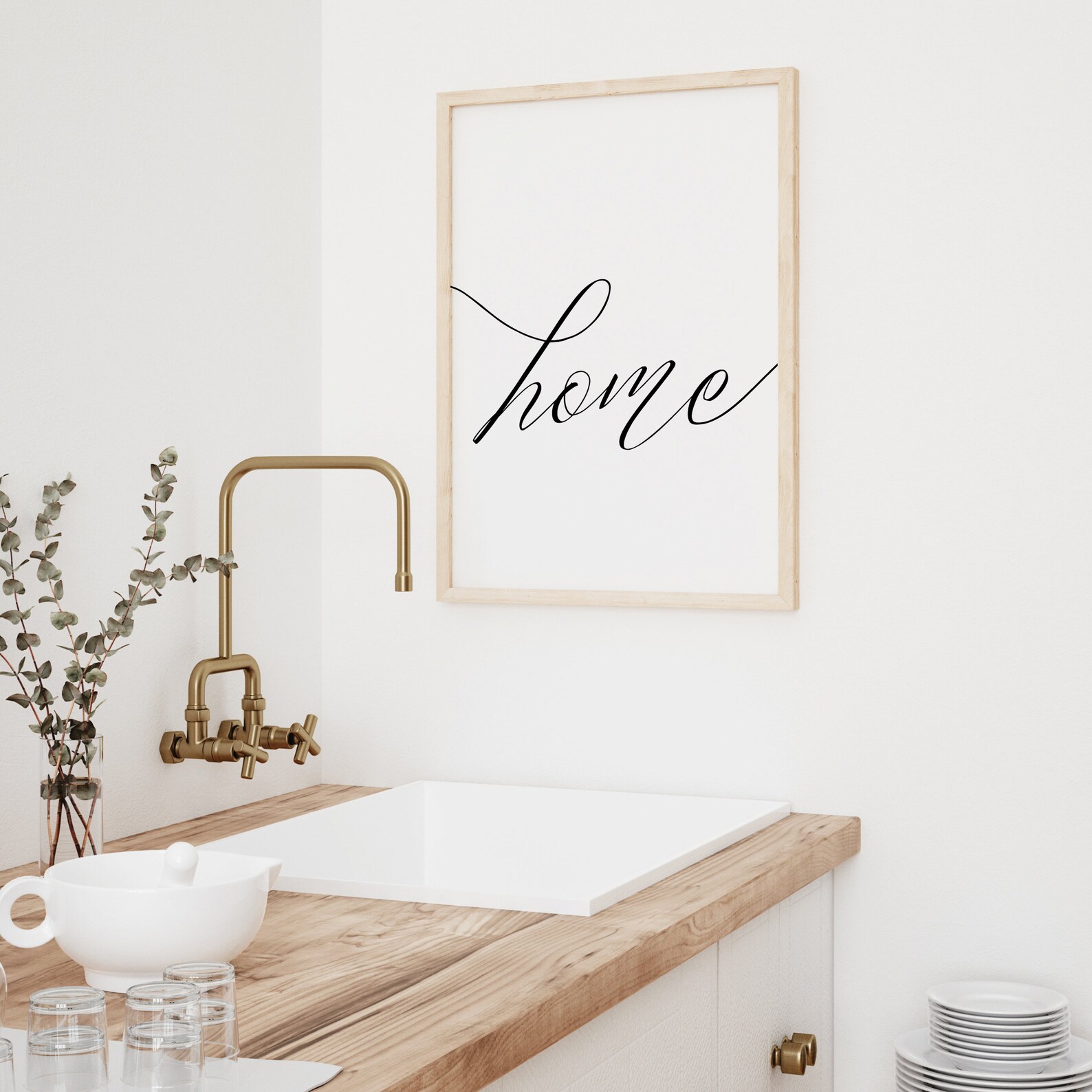 Printable Home Sayings DIY Home Sign Template for the Home - Etsy