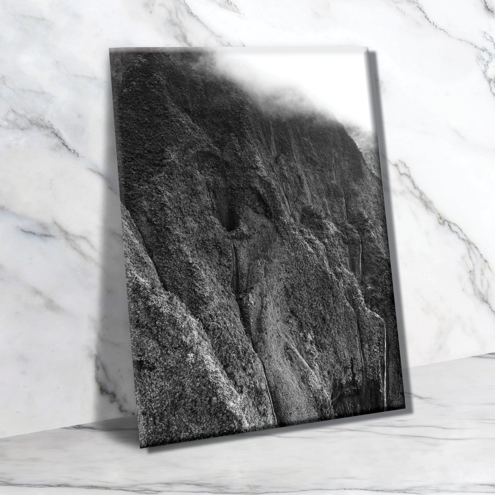 Mount Waialeale Kauai Waterfalls Wall Canvas or Acrylic Glass, Na Pali ...