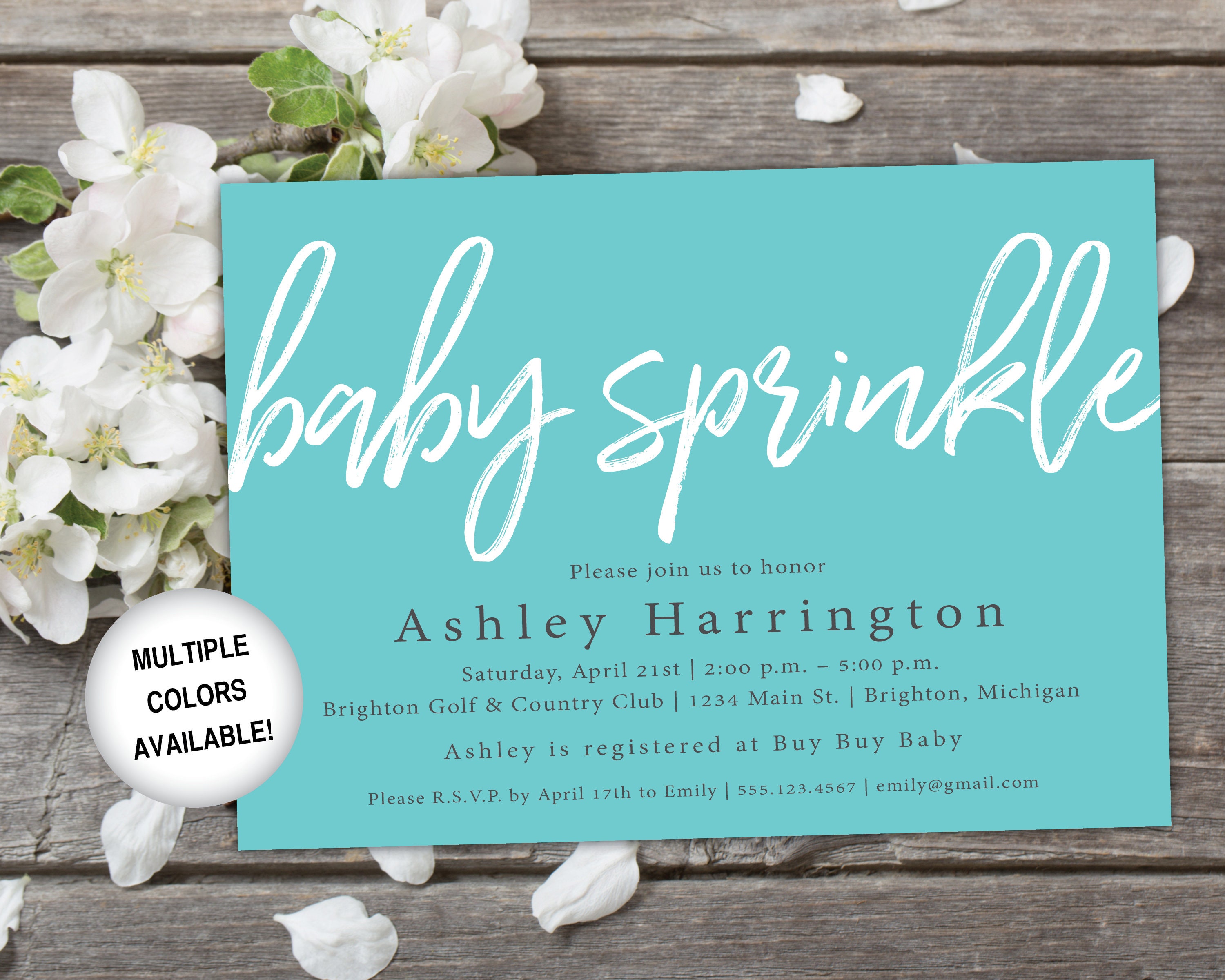 Baby Sprinkle Invitation Boy Boy Baby Sprinkle Invitation | Etsy