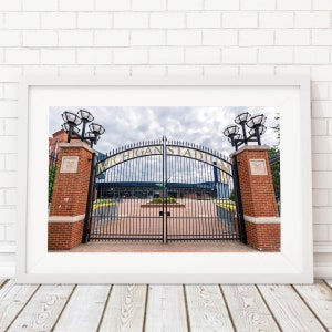 Michigan Stadium Gate Photo | U of M Sign Photography | University of ...
