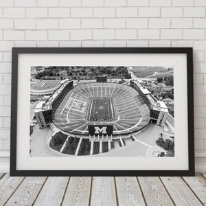 Michigan Stadium Aerial View Photo | U of M Aerial Photography ...